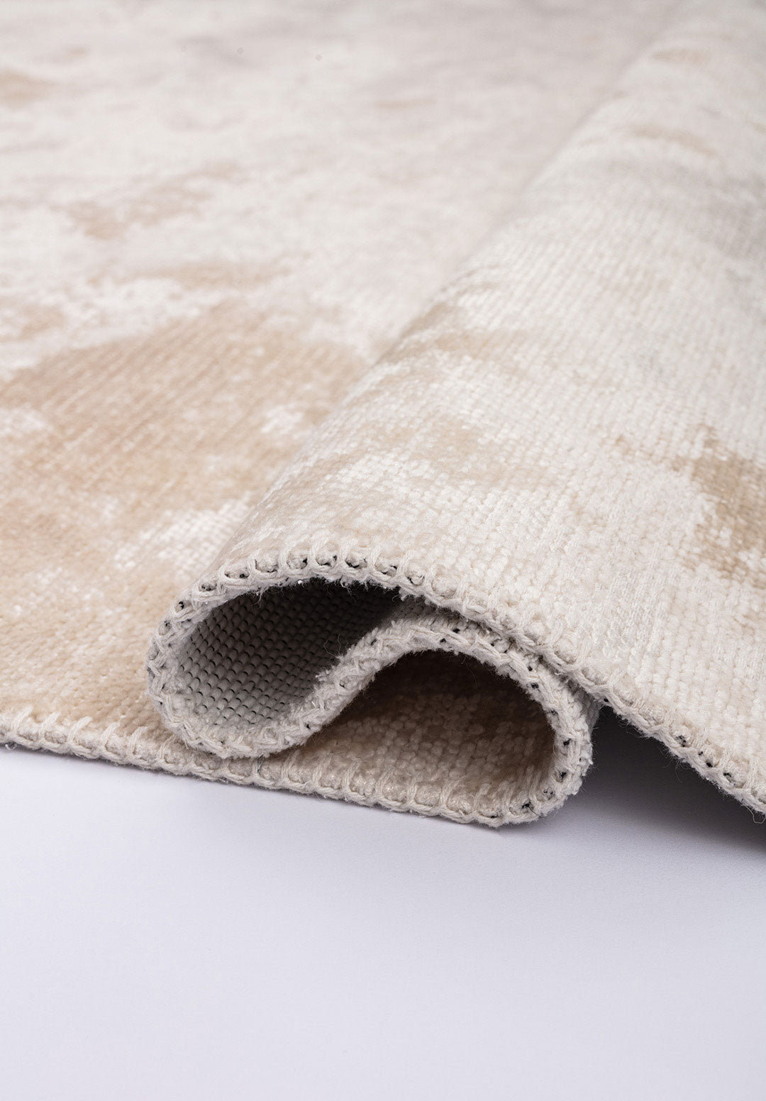 Latitude Run® Metlika White No Pattern Cotton Machine Made Area Rug ...