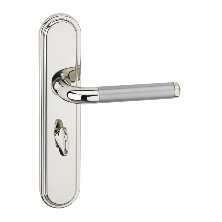 Urfic 6x Urfic Vienna Metal Lever Latch Door Handles Set Rose Internal ...