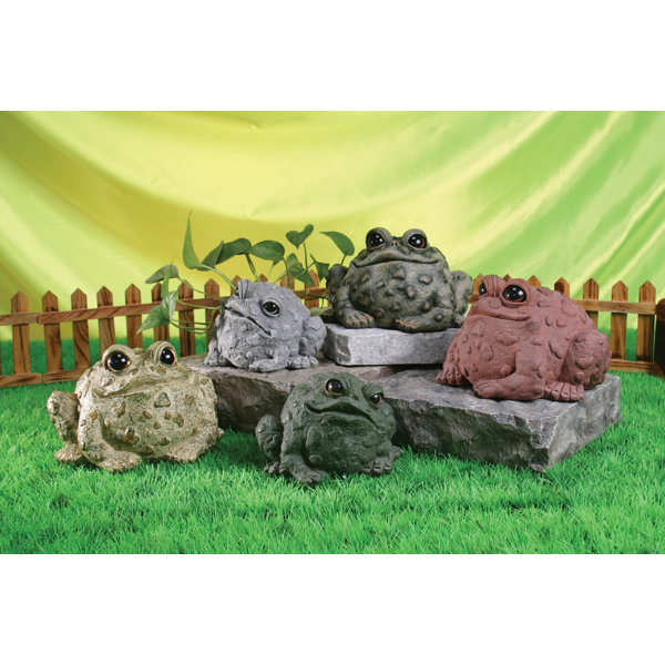 HomeStyles Toad Hollow Classic "Jumbo" Garden Statue & Reviews | Wayfair