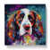 Marlow Home Co. English Springer Spaniel Abstract Expressionism - No ...