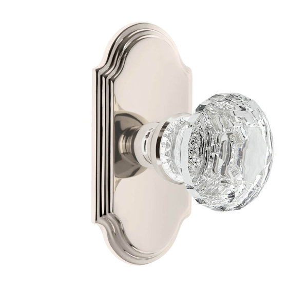 Grandeur Arc Short Plate With Brilliant Crystal Knob - Wayfair Canada
