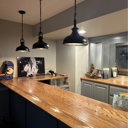 Williston Forge Waynetown 1 - Light Matte Black Single Pendant ...