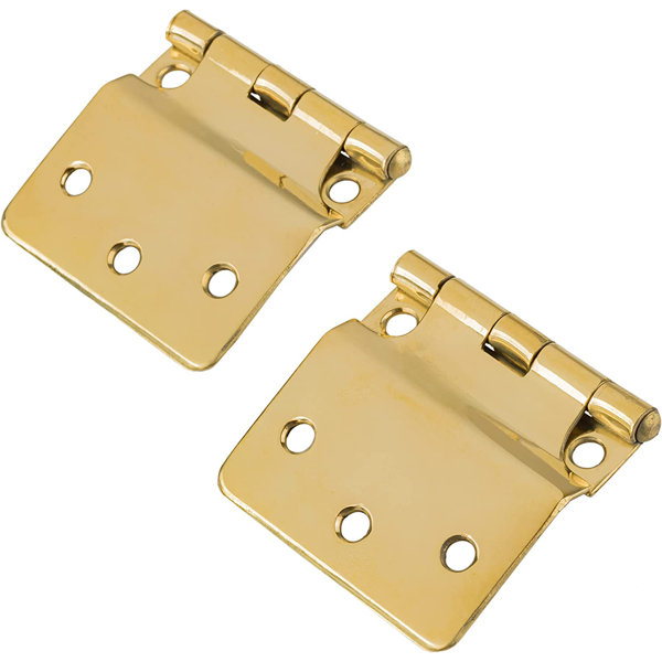 UNIQANTIQ HARDWARE SUPPLY Solid Brass Fold Back Sellers Cabinet Hinge ...