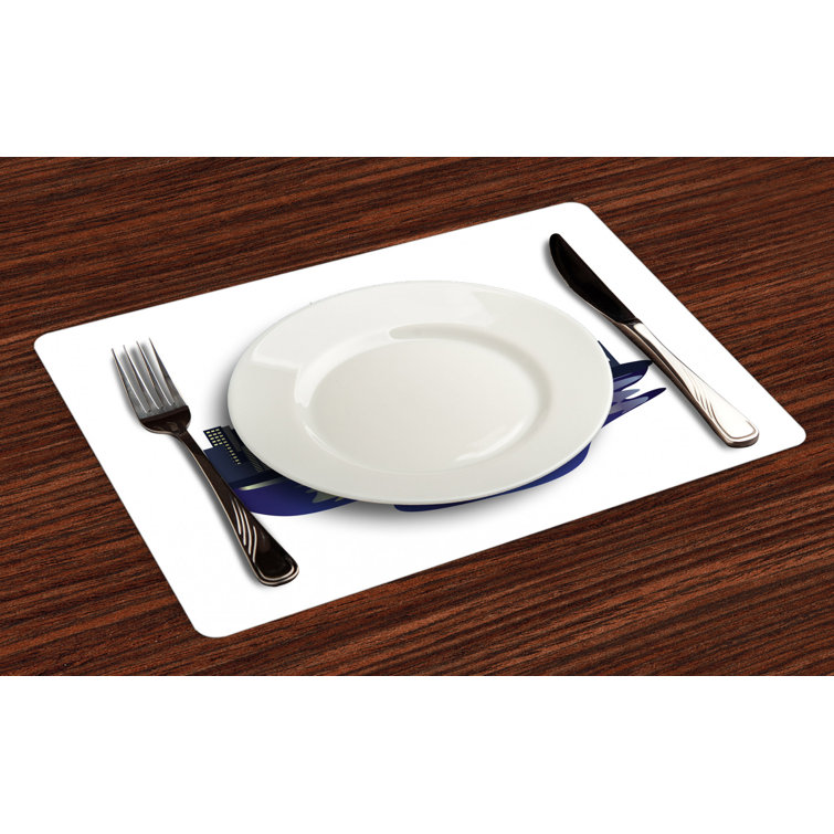 Bless international Polyester Cities & Maps Rectangle Placemat ...