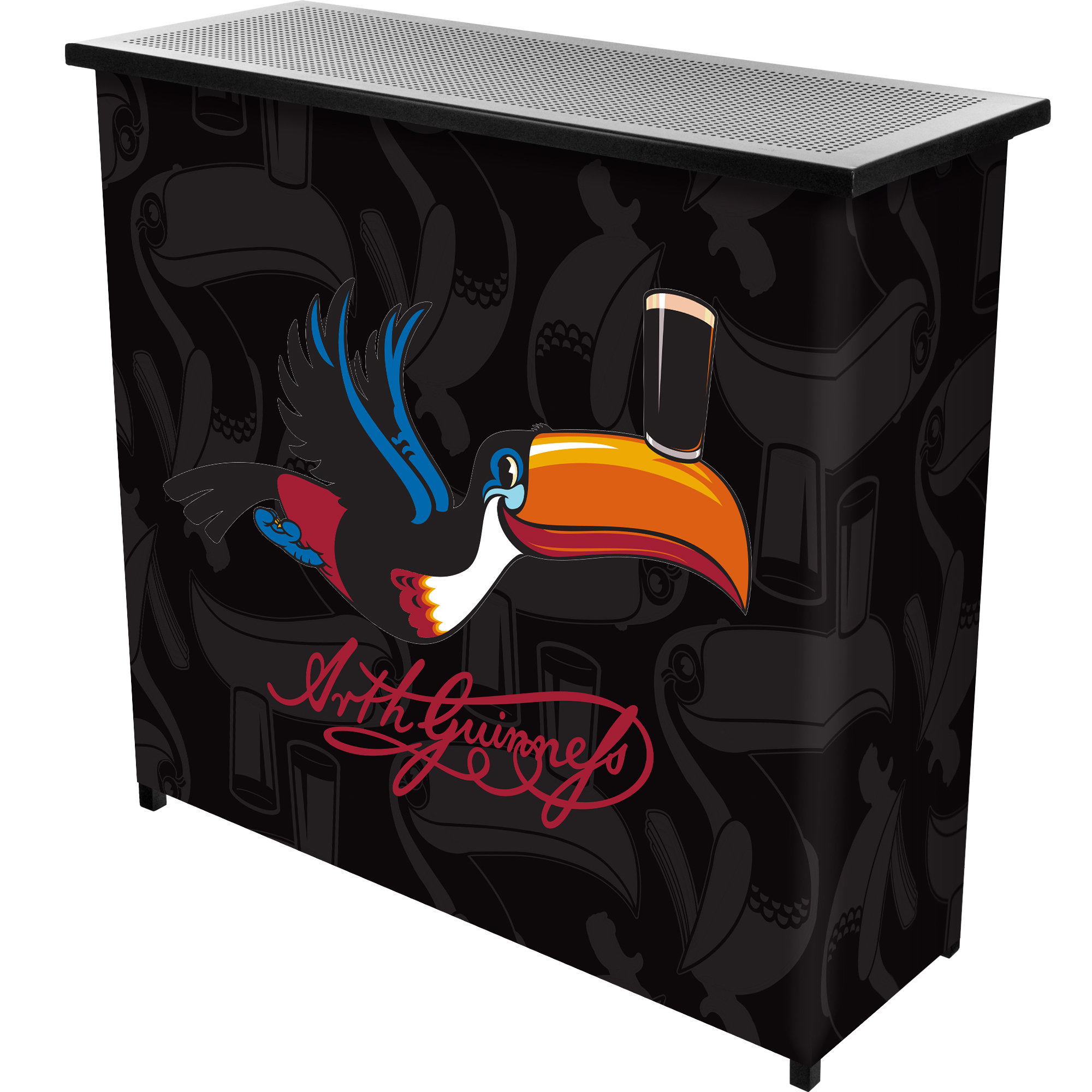 Trademark Global Guinness Toucan Bar with Wine Storage | Wayfair
