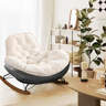 Everly Quinn Alvesta Upholstered Rocking Chair | Wayfair