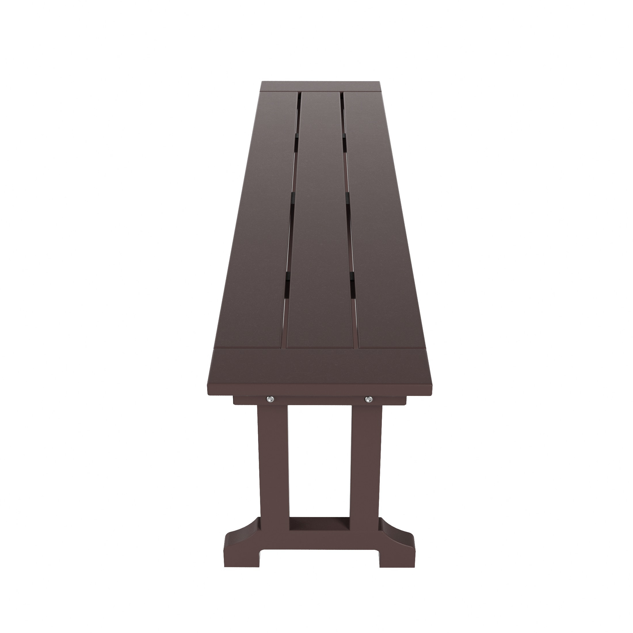 Lark Manor Outdoor All-Weather HDPE Dining Bench & Reviews | Wayfair