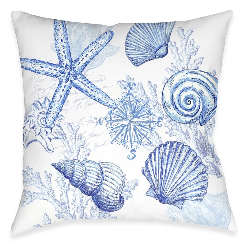 Laural Home Polyester Indoor/Outdoor Throw Pillow | Wayfair