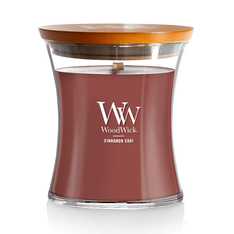 WoodWick Cinnamon Chai Medium Candle & Reviews | Wayfair