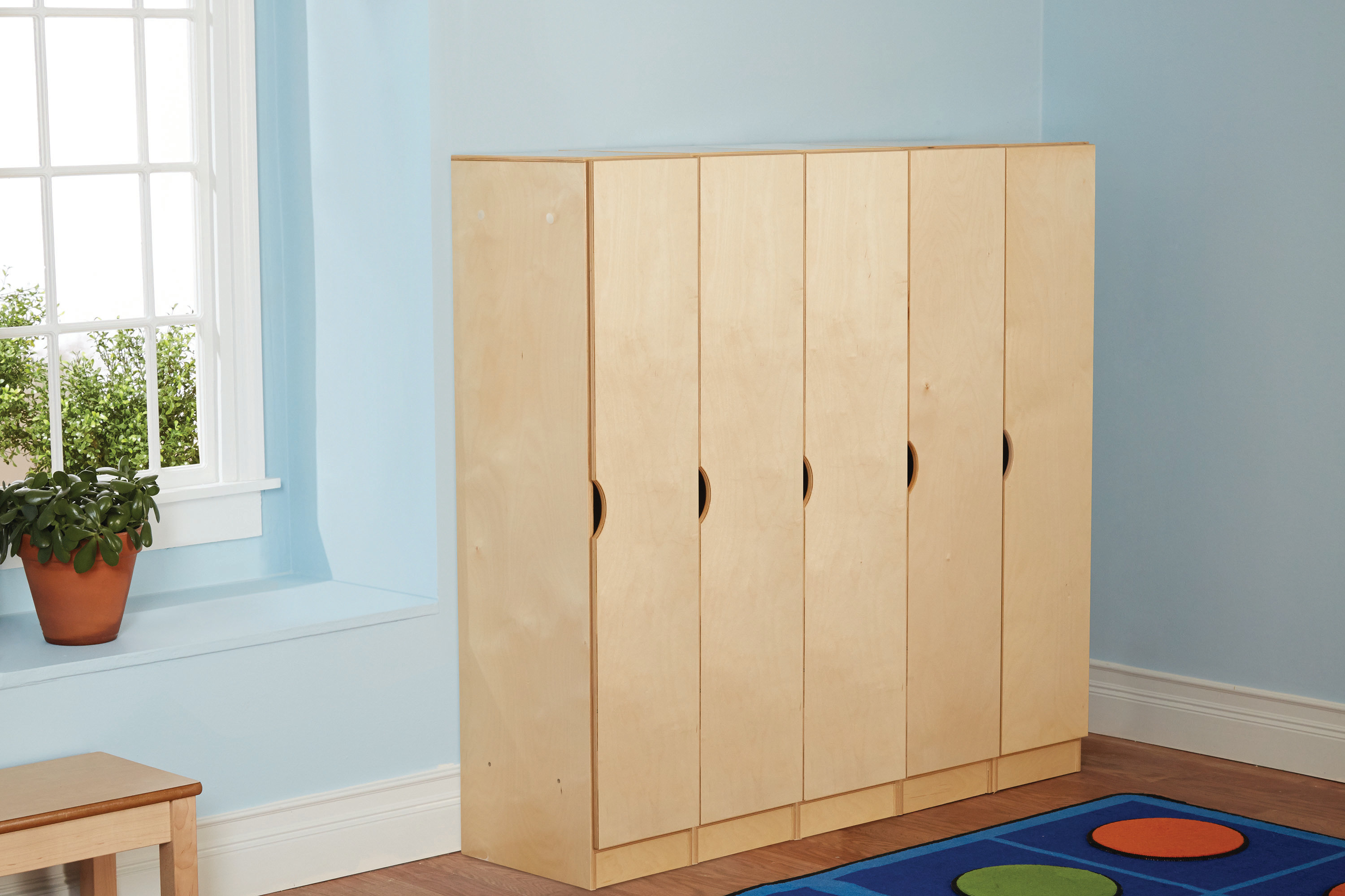 Childcraft 5 Section Preschool Cubby Locker | Wayfair
