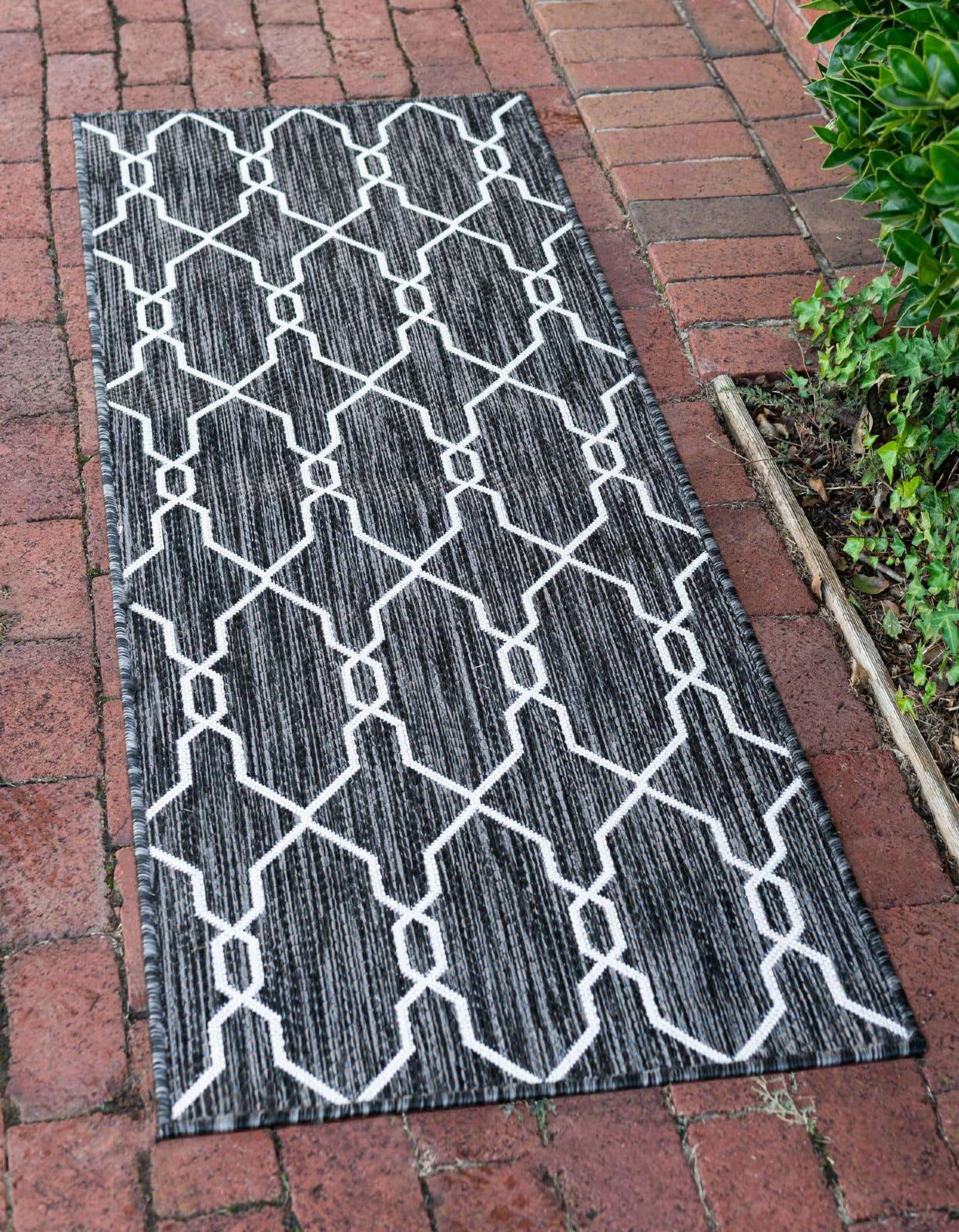 Corrigan Studio® Outdoor Preen Area Rug Ash Color | Wayfair