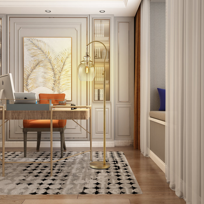 Beachcrest Home Archambault 70'' Arched/Arc Floor Lamp & Reviews | Wayfair