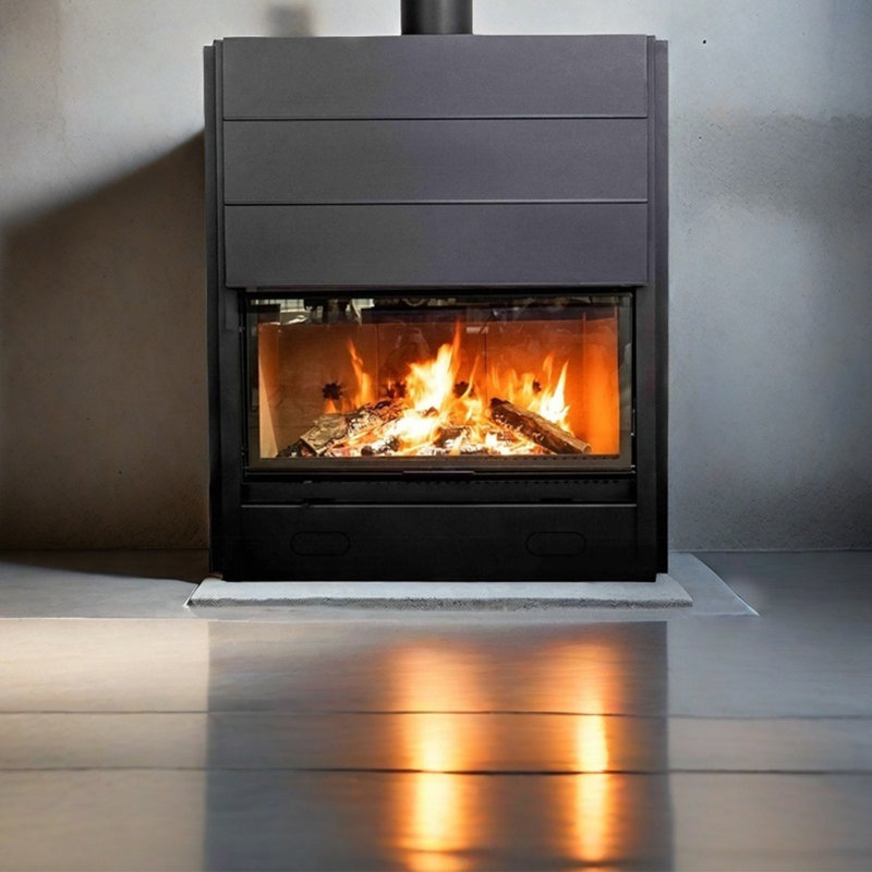 Hart Enjoy life Built-in wood burning stove Domestic wood stove | Wayfair