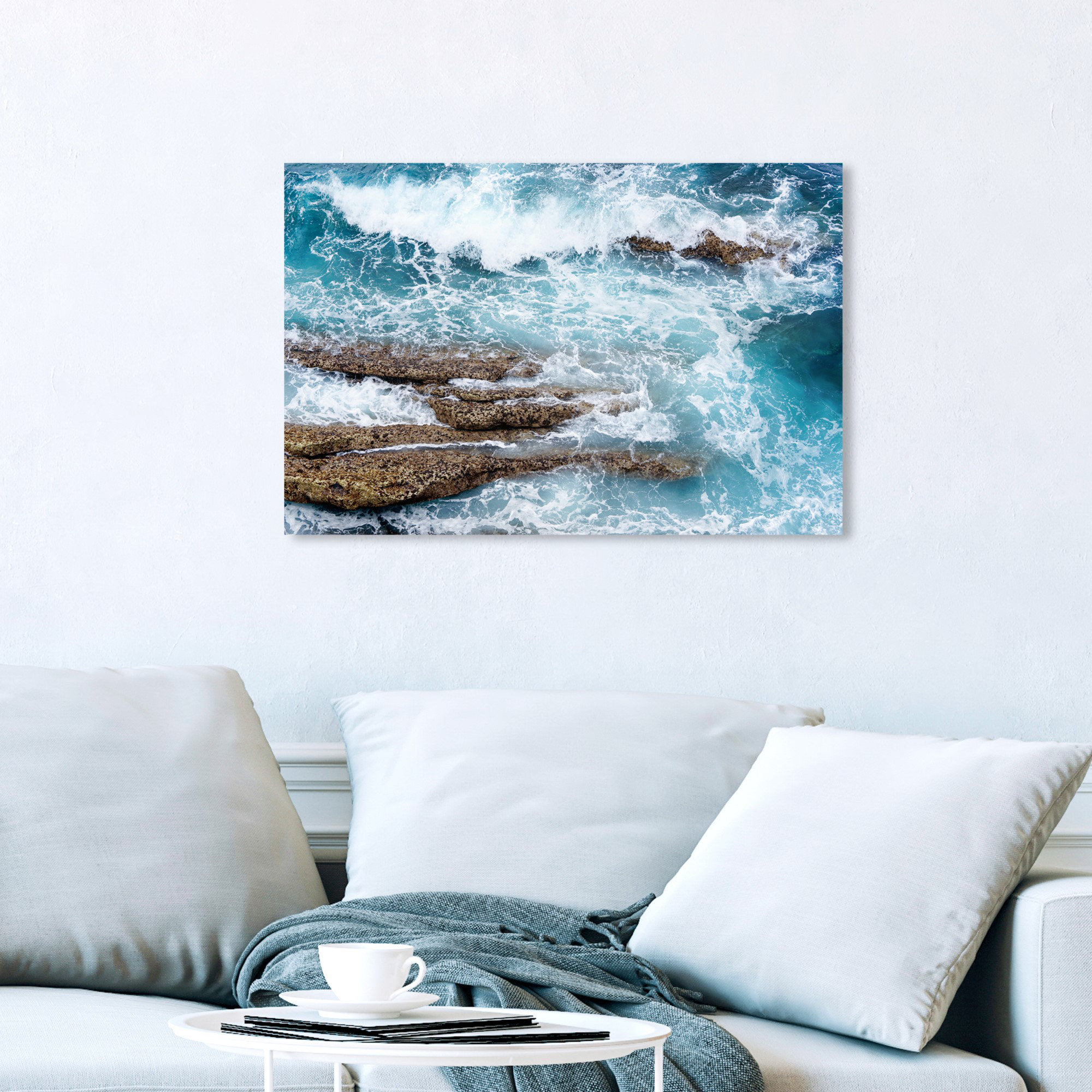 House of Hampton 'Azur Water' Photograph Print - Wayfair Canada