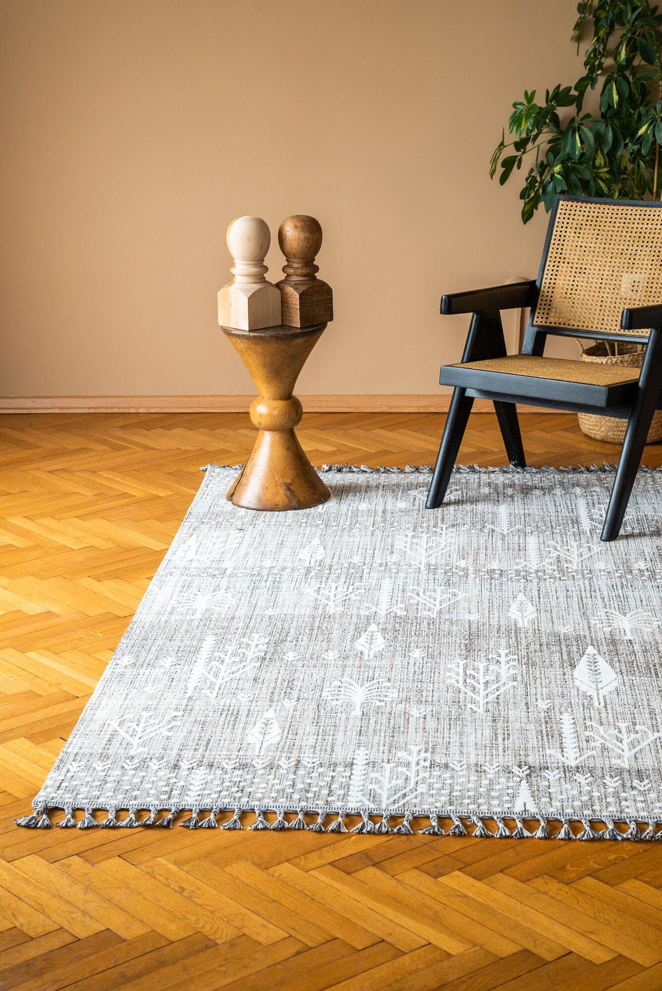 Dakota Fields Chiketa Geometric Machine Woven Polyester Area Rug in ...