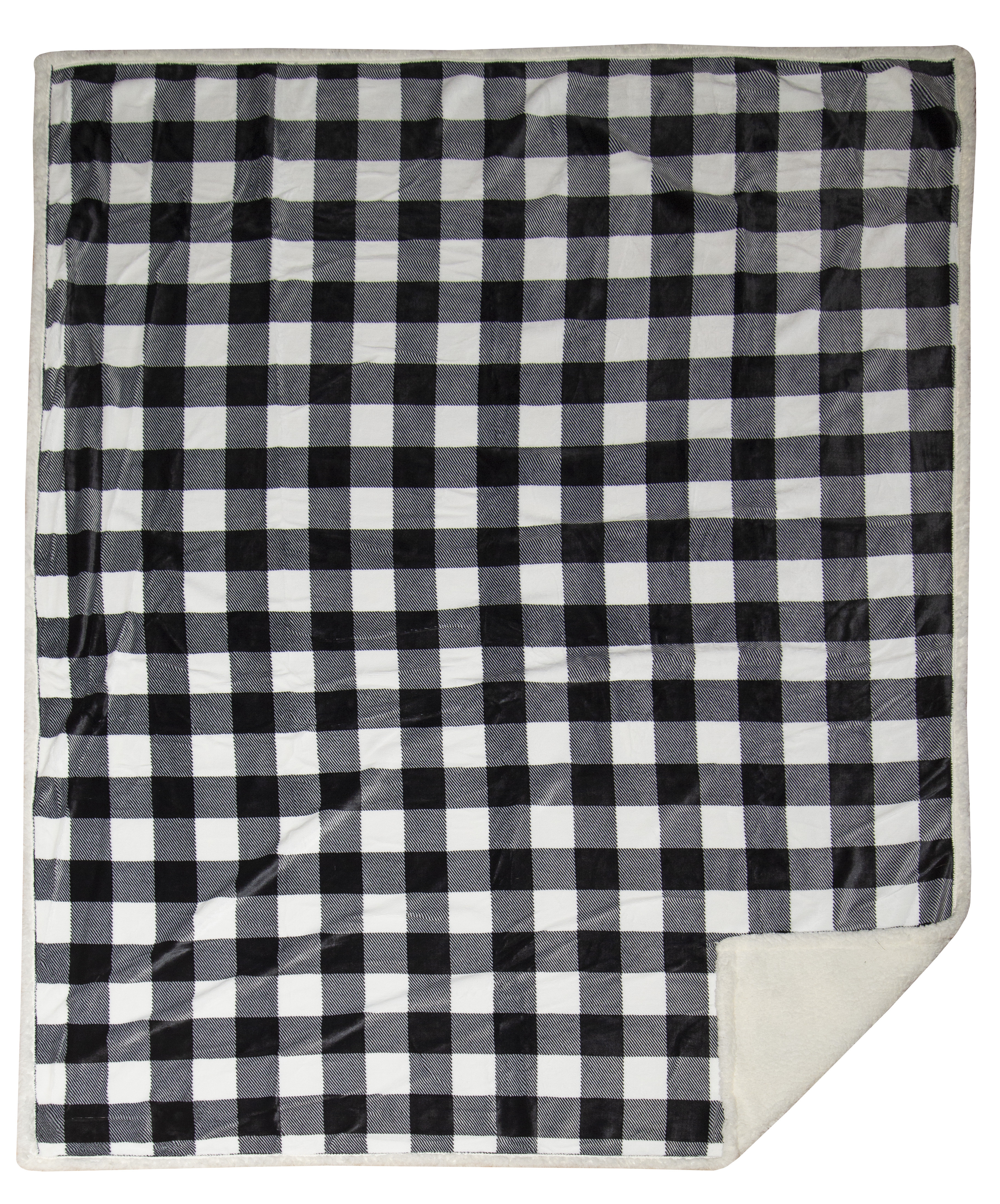 Carstens Inc. Lumberjack Buffalo Sherpa Throw | Wayfair