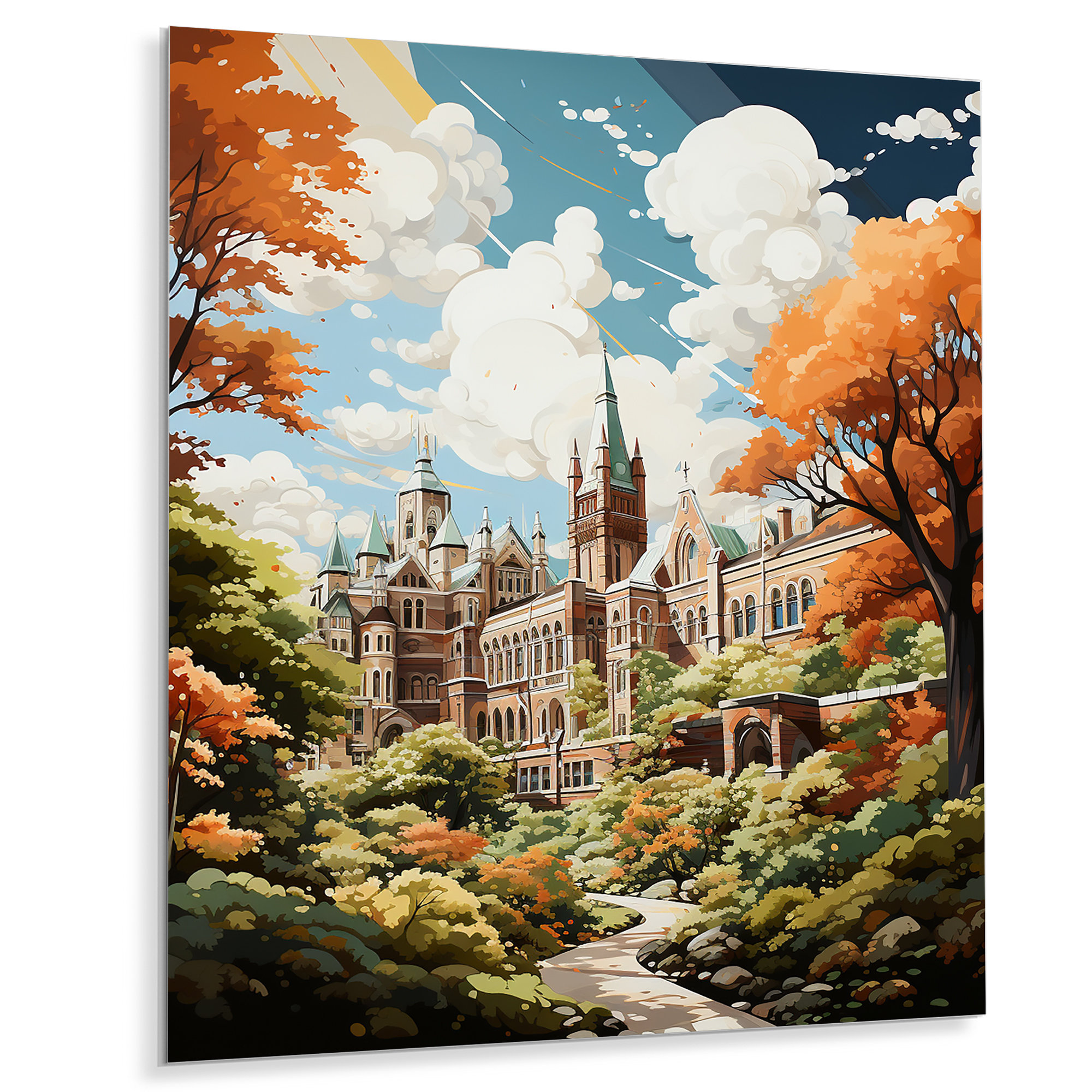 Latitude Run® College University Buildings University I - Cityscapes ...