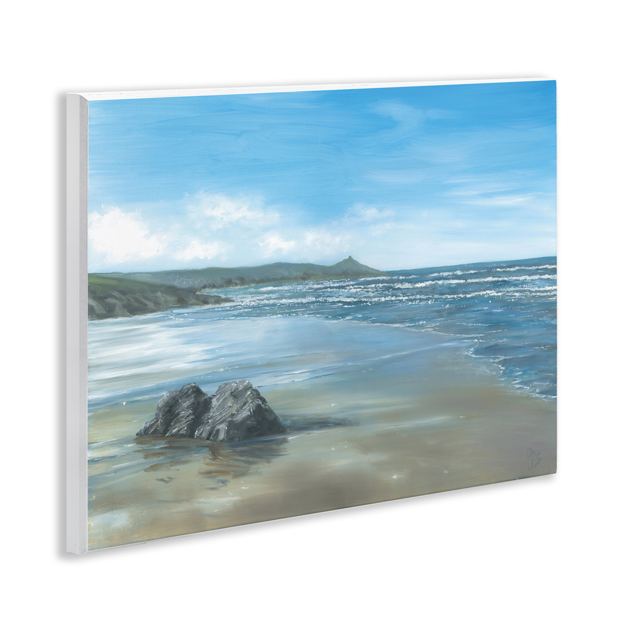 Ophelia & Co. Jutting Rock on Shore Wall Plaque, design by Georgie ...