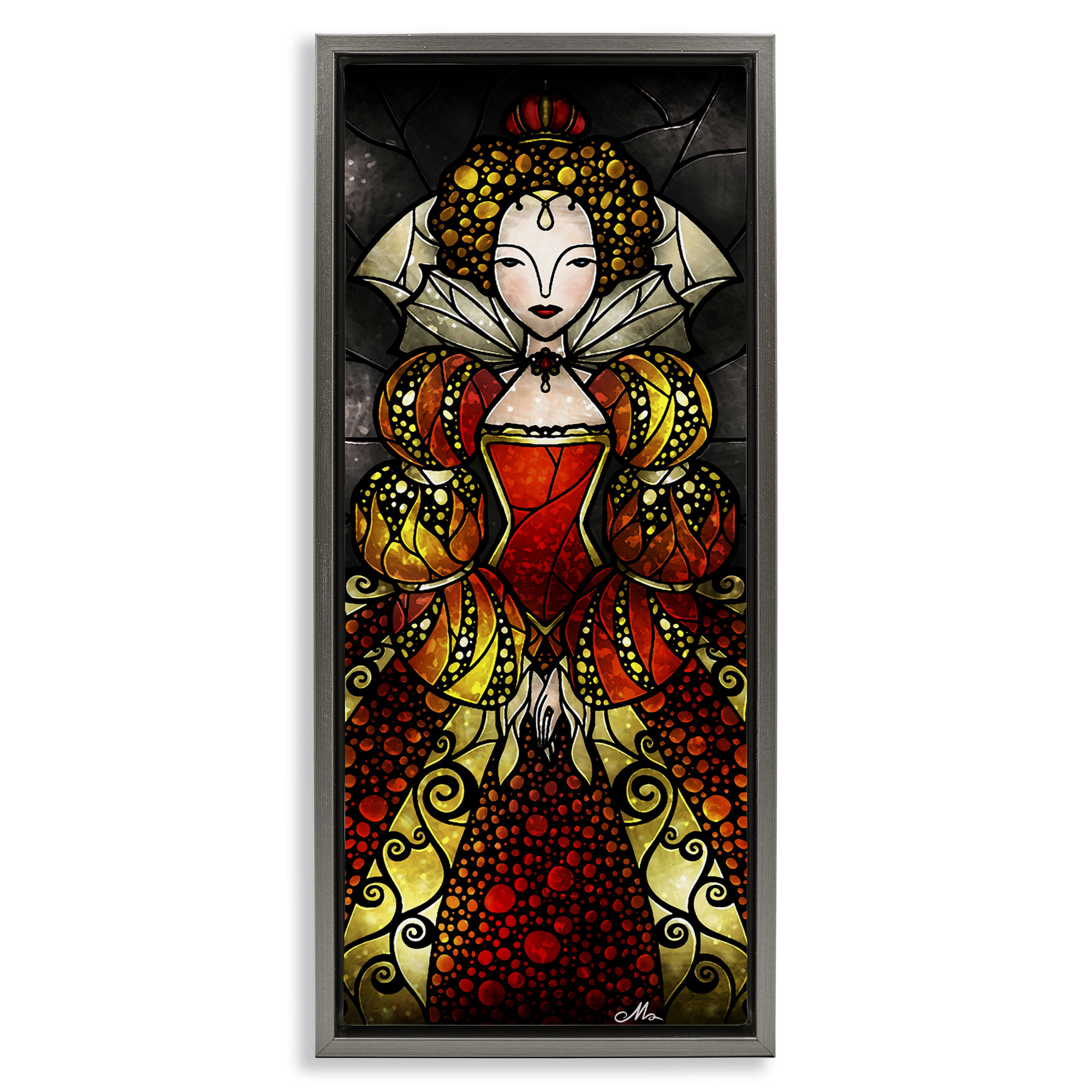 Latitude Run® Royal Elizabeth I Portrait Floating Frame, design by ...