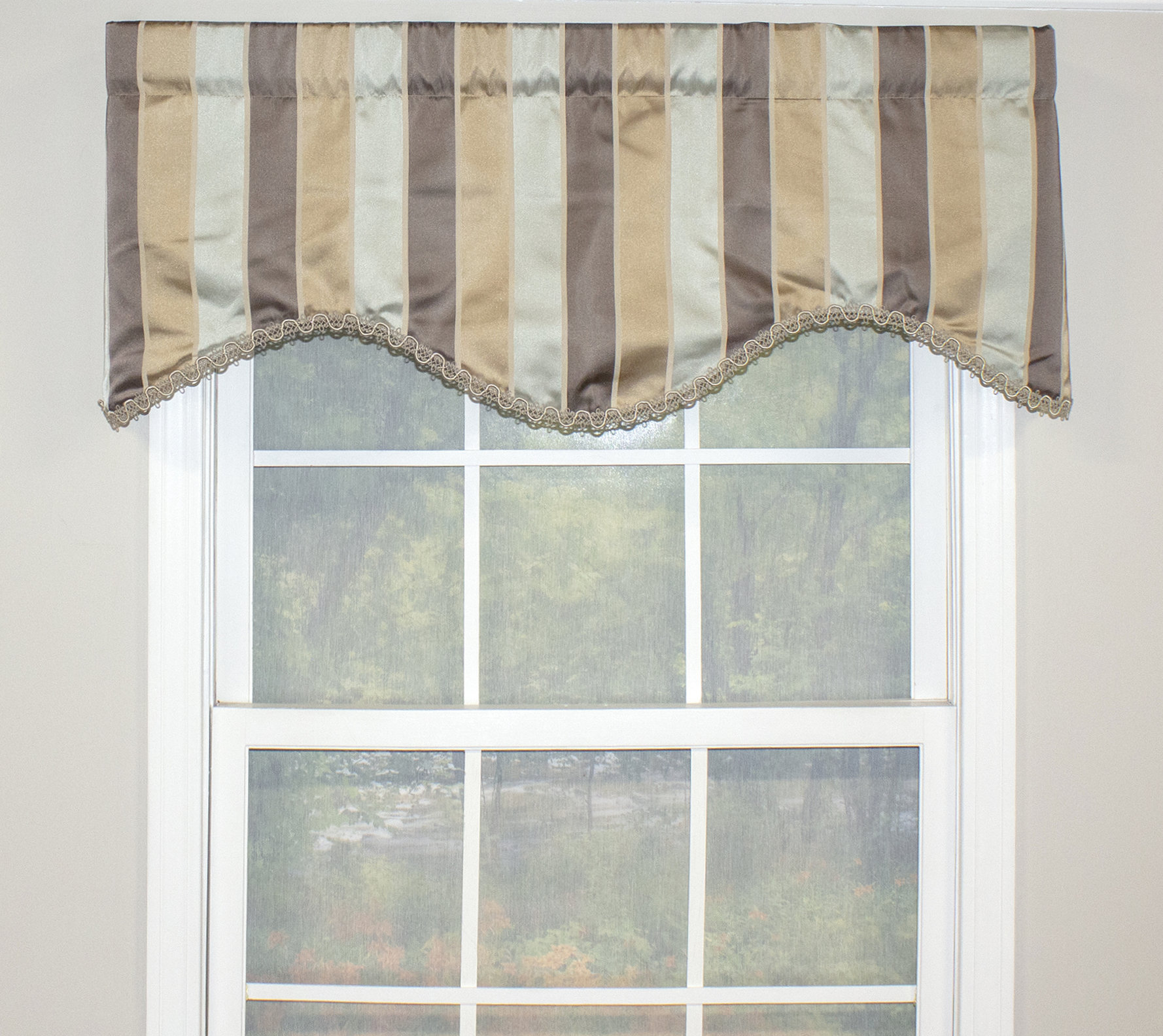 RLF Home Grande 50" Kitchen Valance | Wayfair