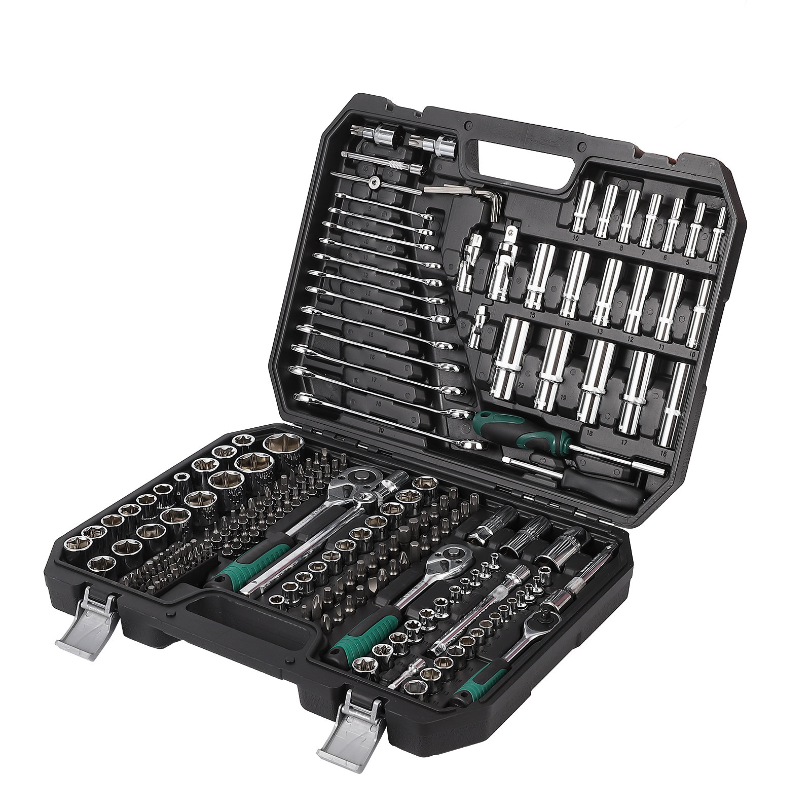 Trent Austin Design® 216 Pcs Mechanic Tool Set, Portable Professional ...