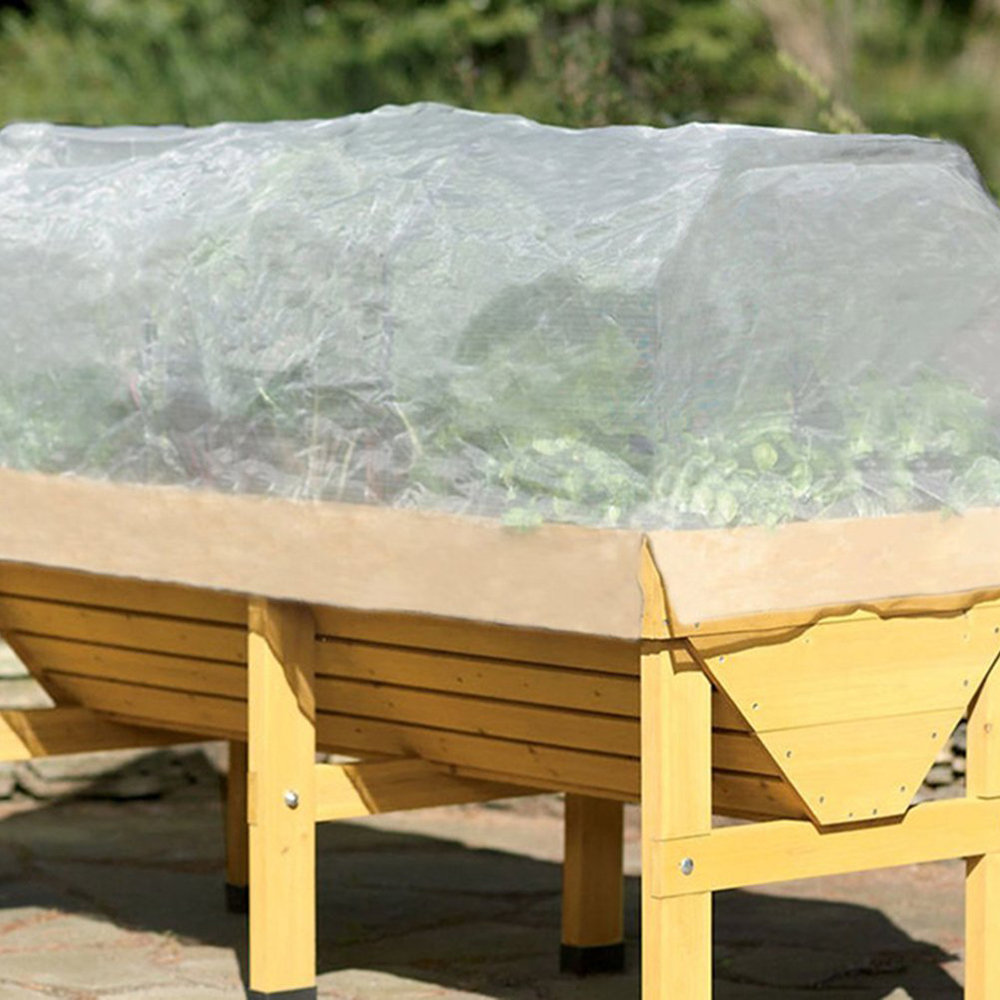 Wellco Agfabric Insect Bird Barrier Garden Plant Cover Netting, 10 X 25 ...