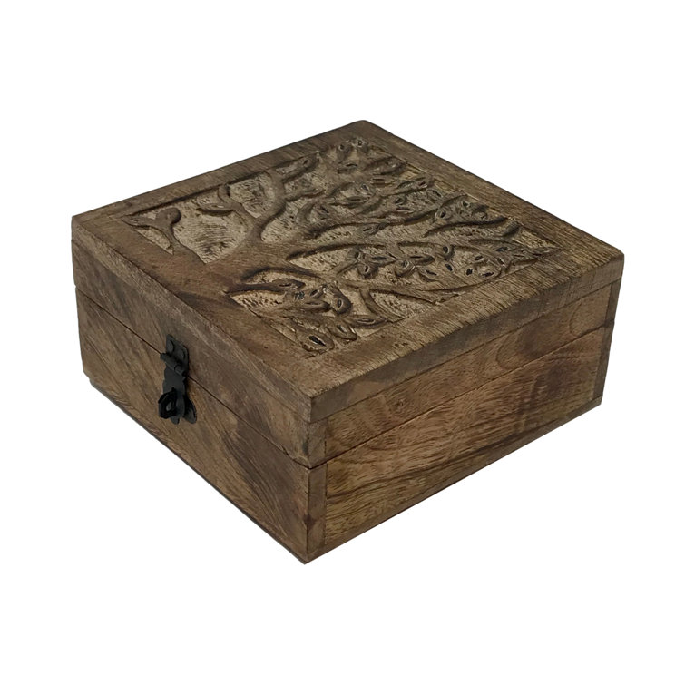 Red Barrel Studio® Handmade Wooden Decorative Box - Wayfair Canada