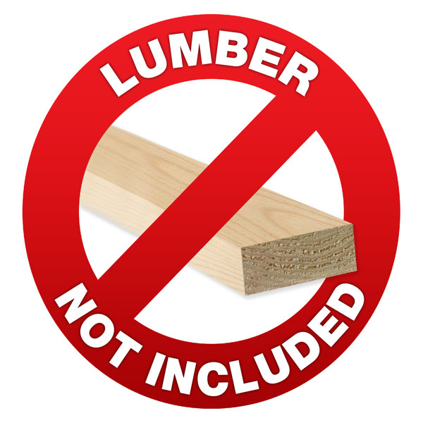 2x4 Basics Barn Roof Enclosure Kit & Reviews | Wayfair