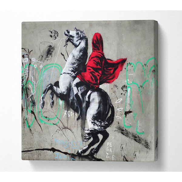 Alpen Home Graffiti In Paris - Wrapped Canvas Art Prints | Wayfair.co.uk