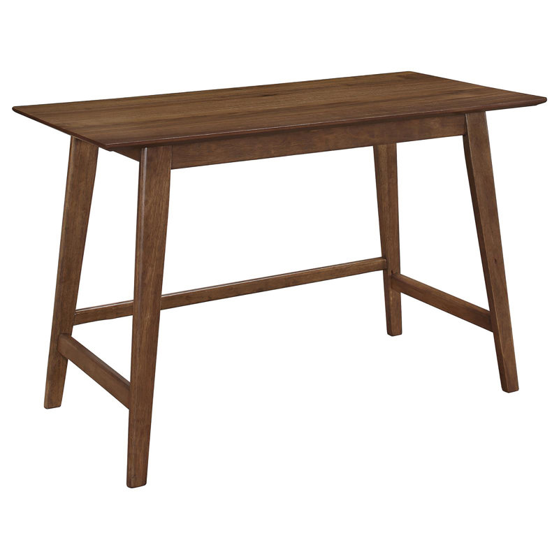 George Oliver Walnut 2-Piece Writing Desk Set | Wayfair