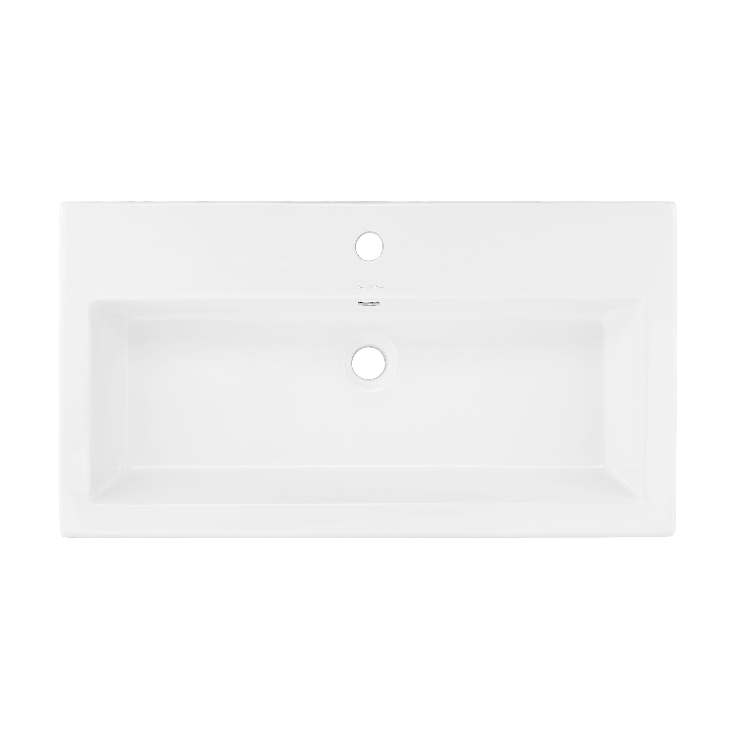 Swiss Madison Voltaire Wide Rectangle Wall-Mount Sink & Reviews ...