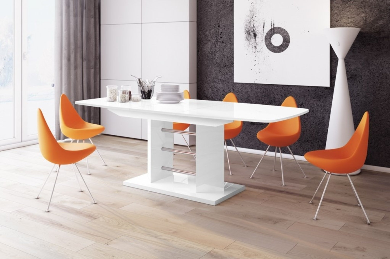 Orren Ellis Galien Dining Table | Wayfair