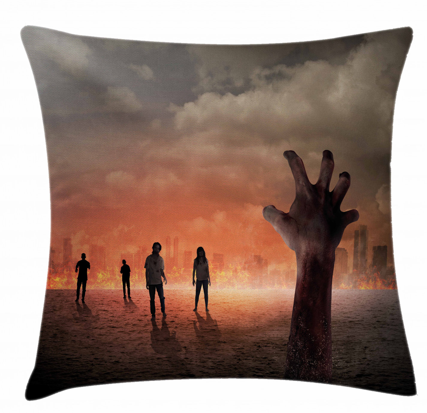 Ambesonne Zombie Indoor / Outdoor 40" Throw Pillow Cover | Wayfair