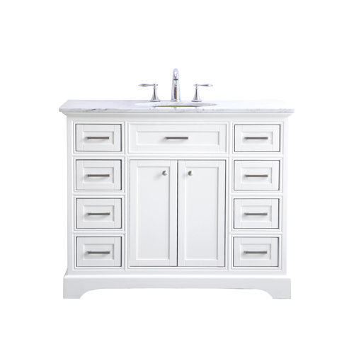 White Bathroom Vanities You'll Love | Wayfair