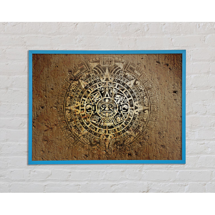 Latitude Vive Mayan Sun 1 - Single Picture Frame Art Prints | Wayfair.co.uk