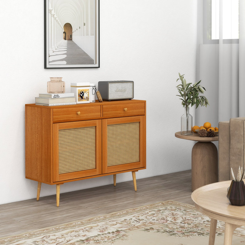 Beachcrest Home™ Bayles 39.25" Wide 2 Drawer Server | Wayfair
