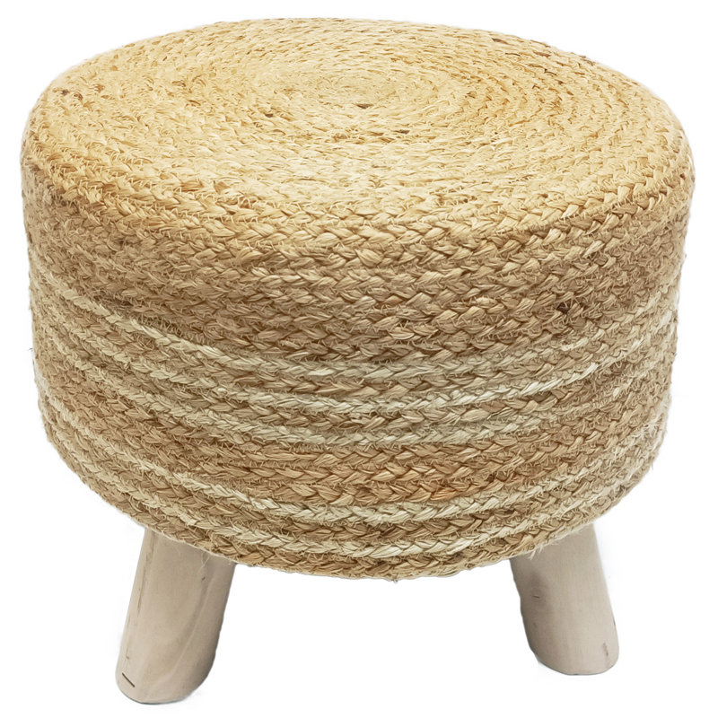 Northlight Seasonal Solid Wood Accent Stool | Wayfair