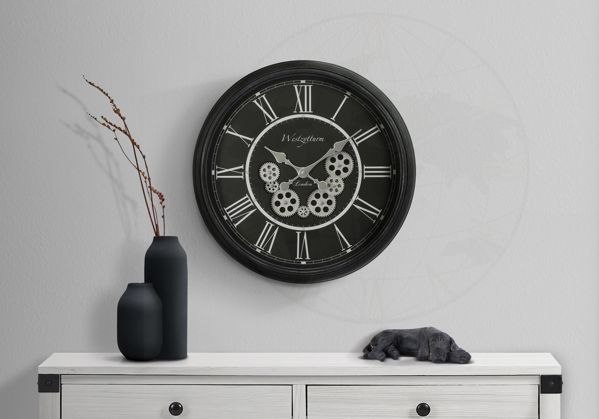 Williston Forge 23" Transitional Round Wall Clock | Wayfair