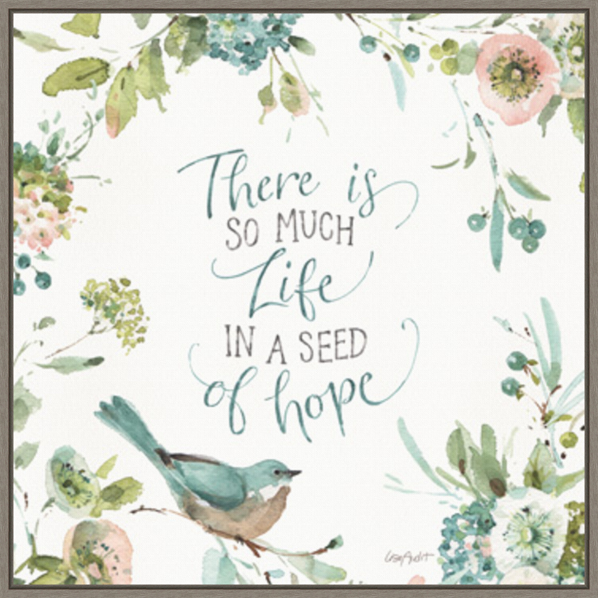 Red Barrel Studio® Mint Crush 9 by Lisa Audit - Floater Frame Painting ...