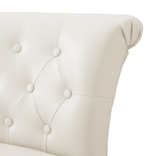 Lark Manor Aquetzalli Swivel Upholstered 25.8'' Counter Stool with ...