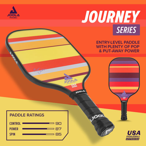 JOOLA Journey Pickleball Paddle, USAPA Approved, Lightweight Paddle ...
