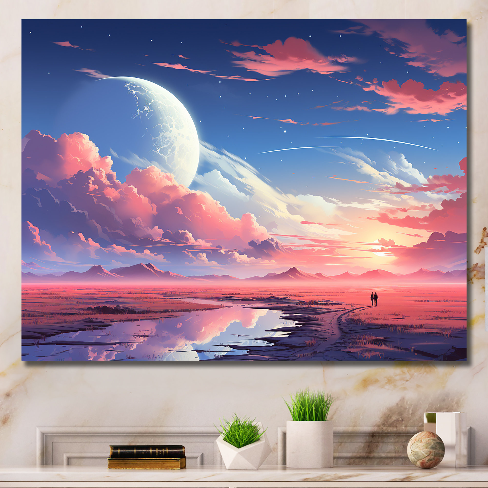 Foundstone™ Desert Twilight Traverse In Space II - Space Landscapes ...