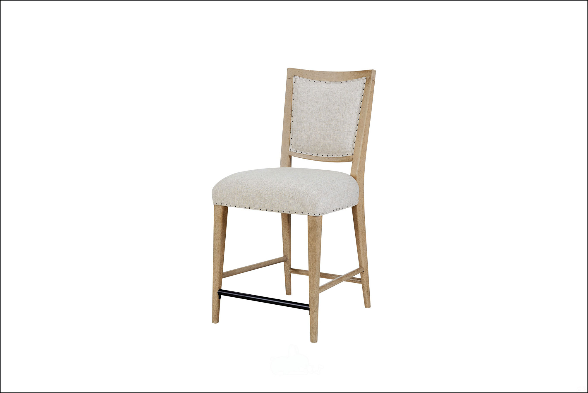 Gracie Oaks Counter Stool In Sand Colored Finish Set Of 2 | Wayfair