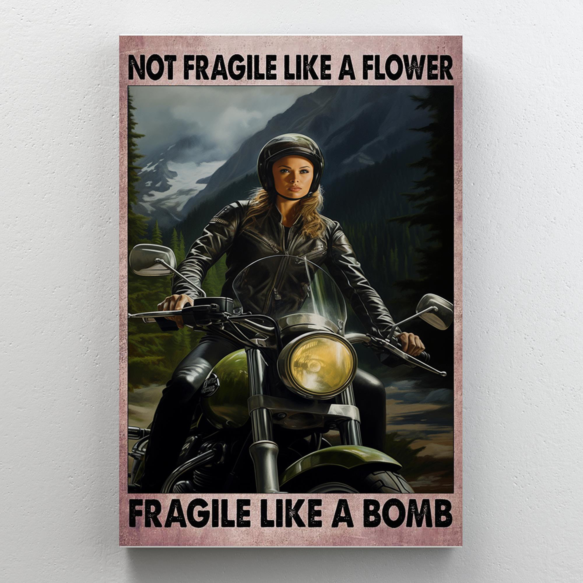 Trinx Not Fragile Like A Flower - 1 Piece Rectangle Grap Not Fragile ...