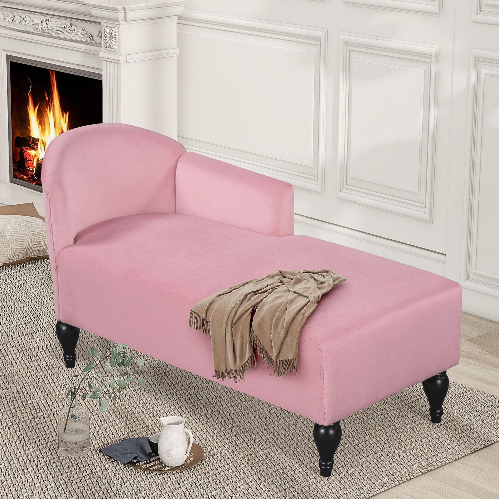 House of Hampton Habon Upholstered Chaise Lounge - Wayfair Canada