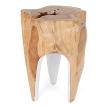 Millwood Pines Adrik Solid Wood Accent Stool | Wayfair
