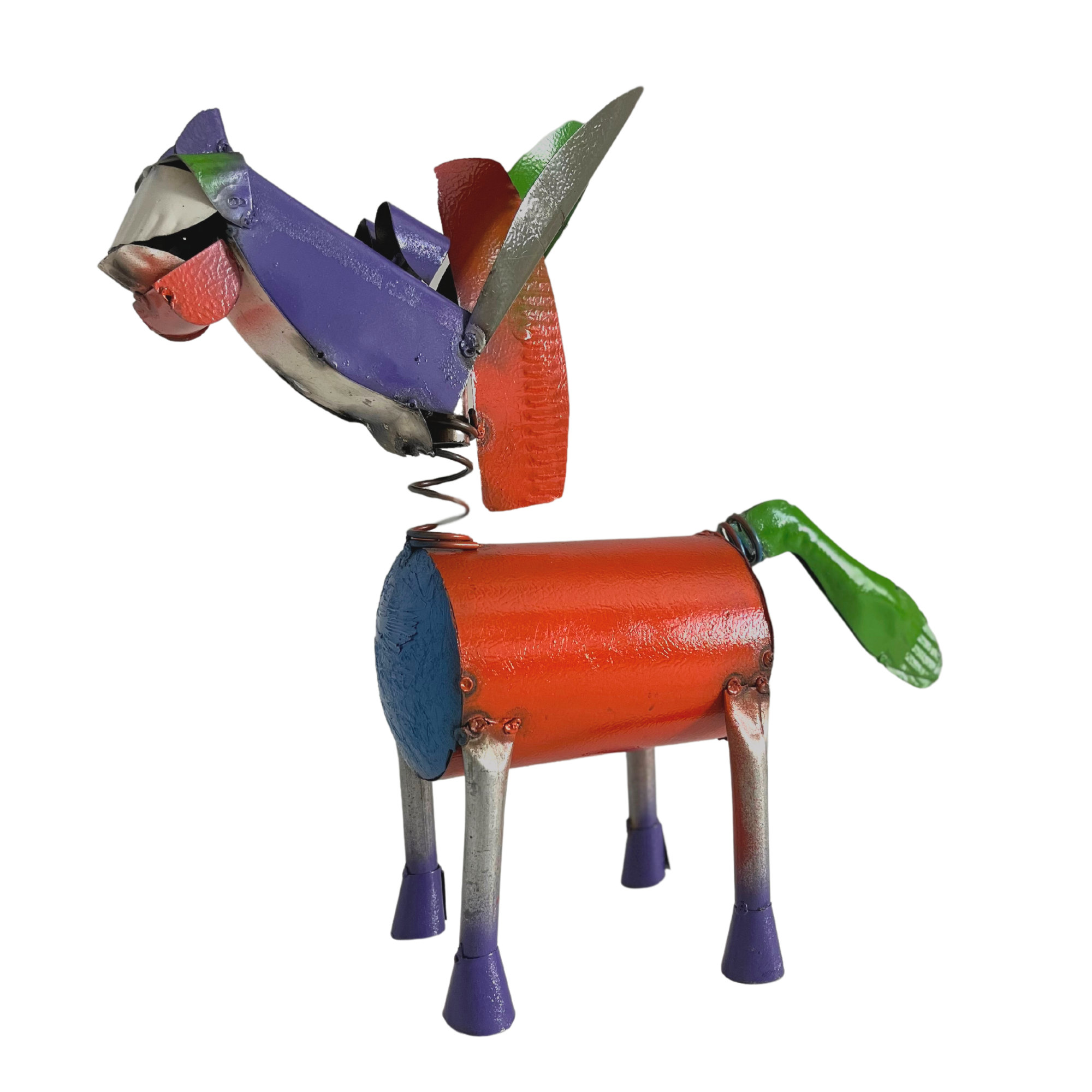 Union Rustic Herkimer Spring Neck Donkey Statue & Reviews - Wayfair Canada