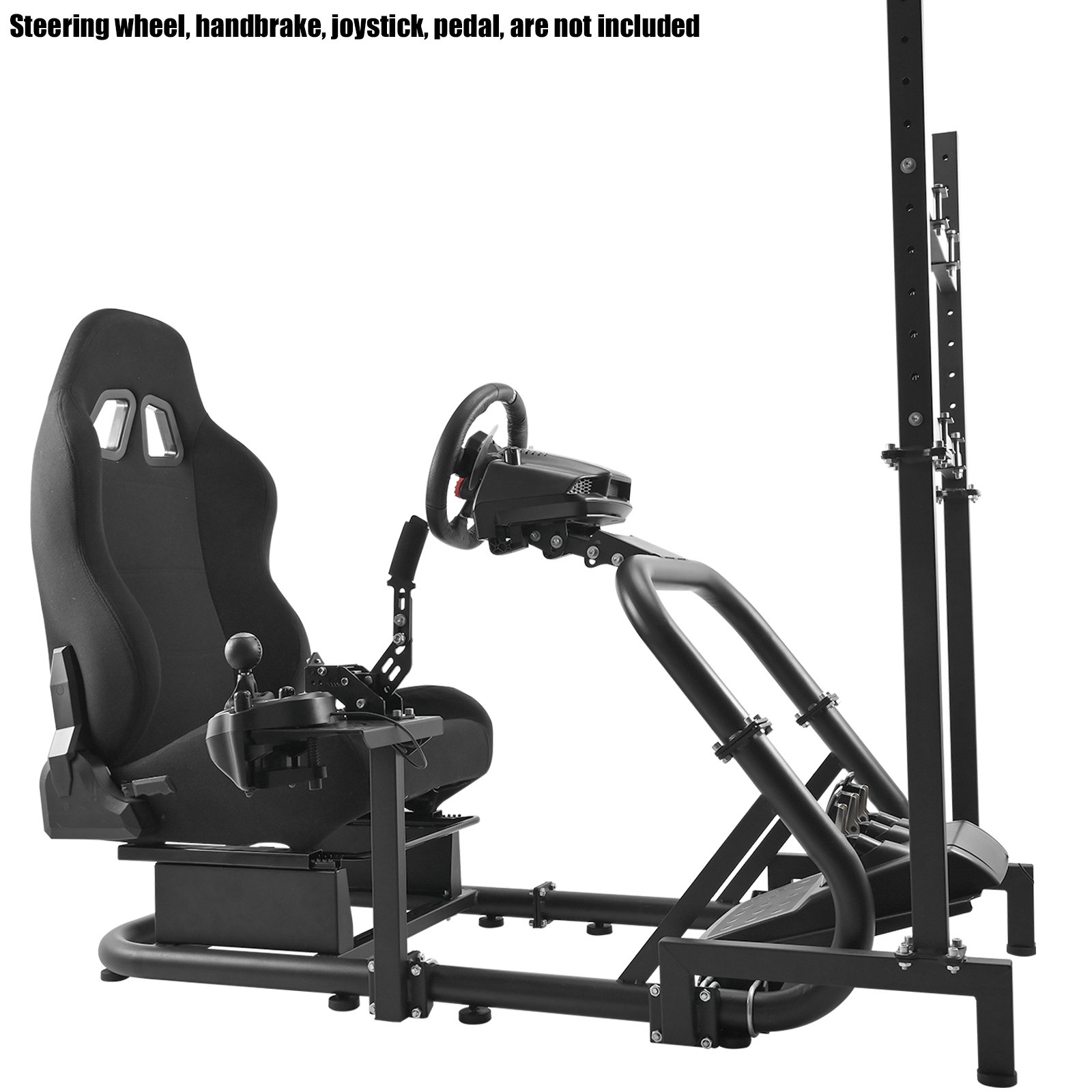 Anman Racing Simulator Cockpit with TV Stand & Seat Logitech G29 G920 ...