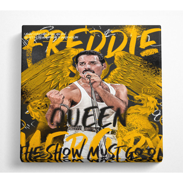 Happy Larry Freddie Mercury the Show Must Go on - Kunstdrucke auf ...