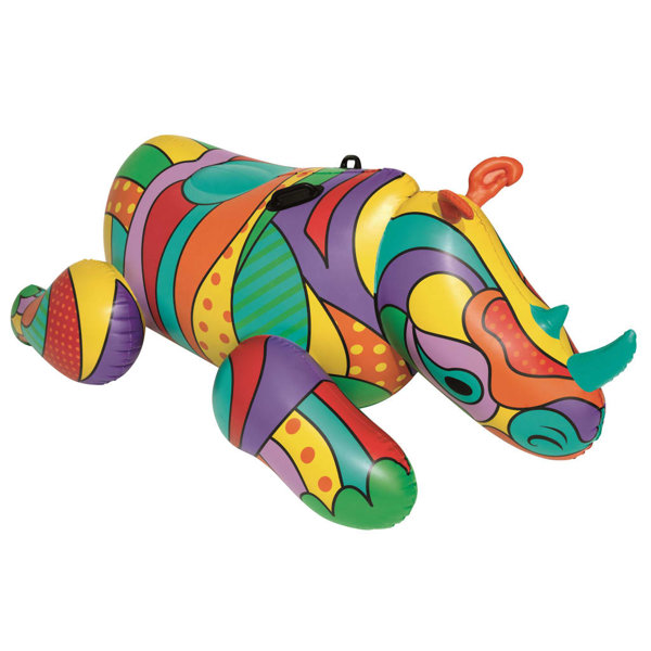 Happy Larry Bestway Pool Float POP Rhino 41116 | Wayfair.co.uk